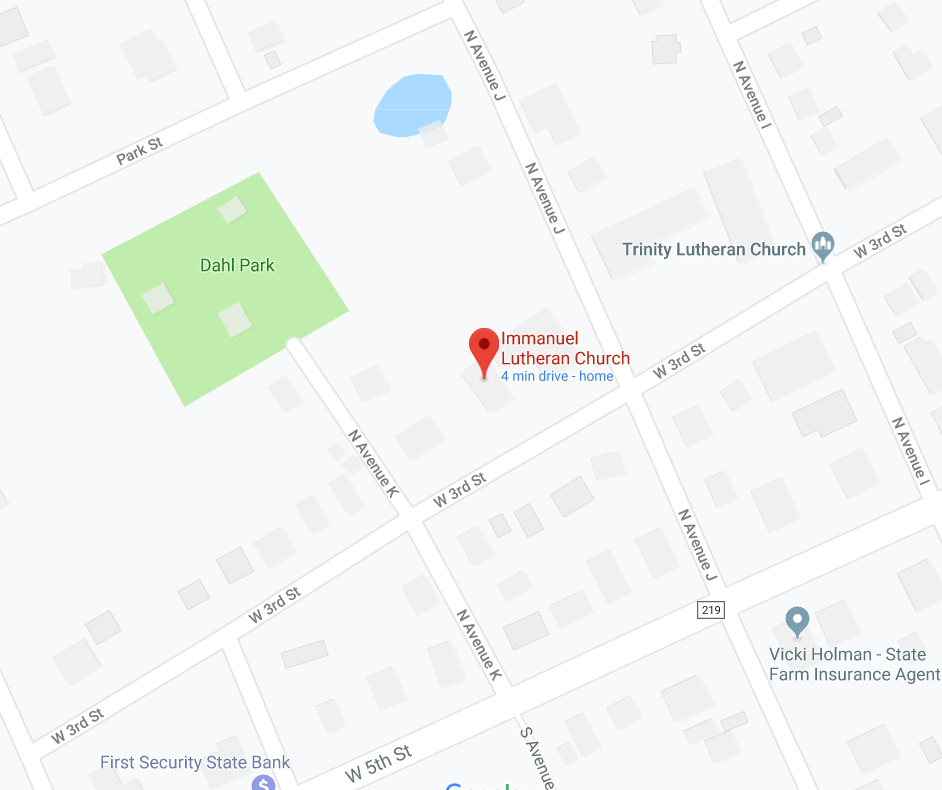 Immanuel Lutheran Church - LCMS, Lutheran Church Missouri Synod ...